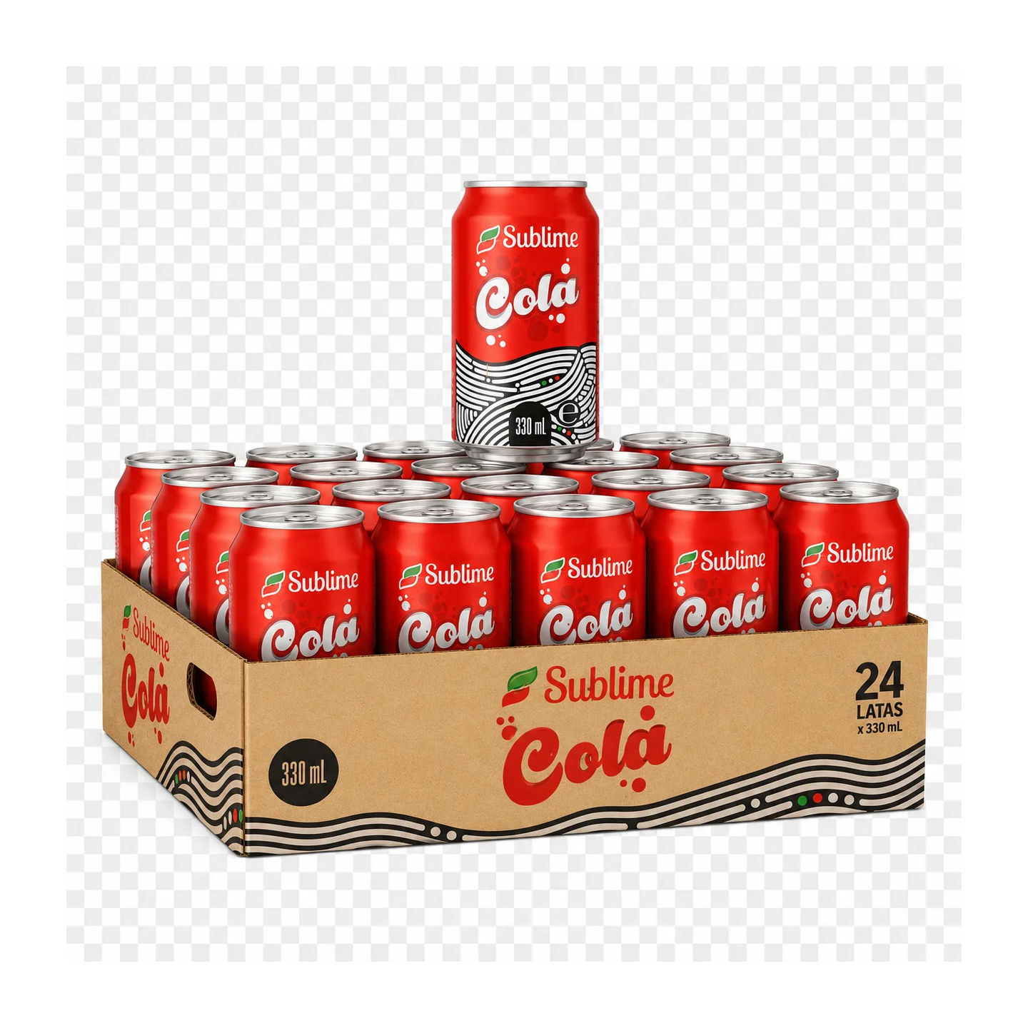 Caja Refresco Sublime Cola 24 x 330 ml para Enviar a Cuba